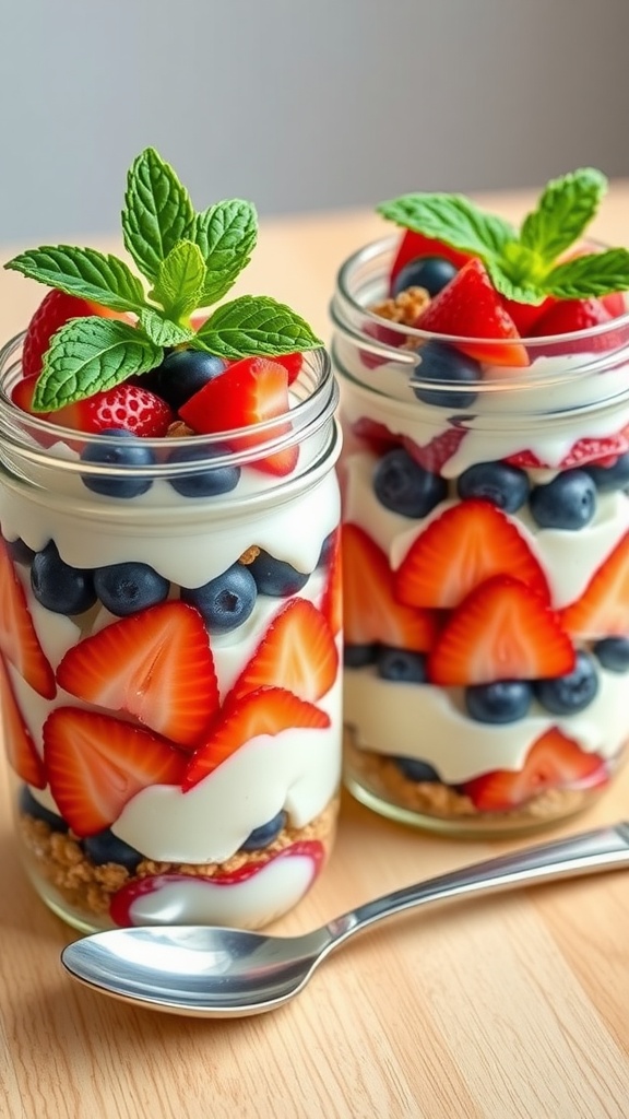 Delicious Layered Yogurt Jars Recipe